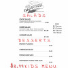 Menus | Brothers Restaurant and Bar